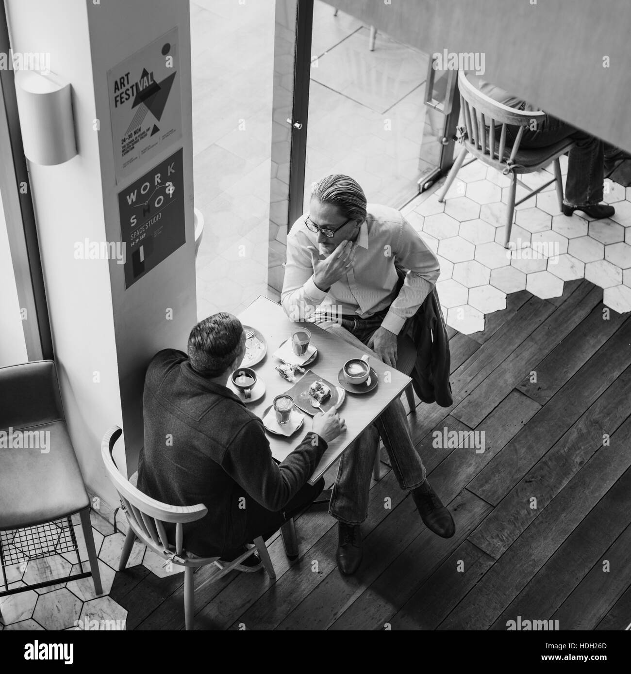 Relaxation lifestyle Black and White Stock Photos & Images - Alamy