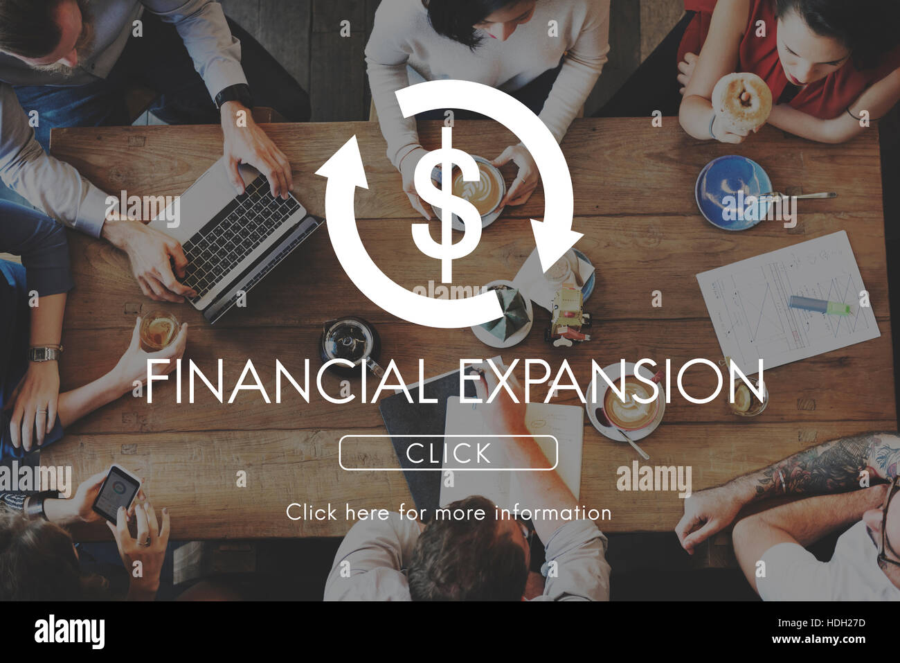 Financial Expansion Business Cycle Economy Concept Stock Photo - Alamy