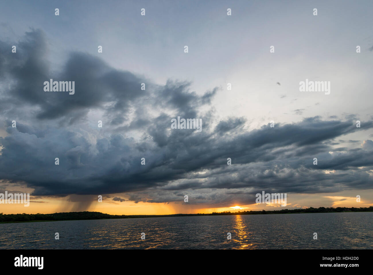 Stormy weather rain precipitation danger winds windy dramatic clouds ...