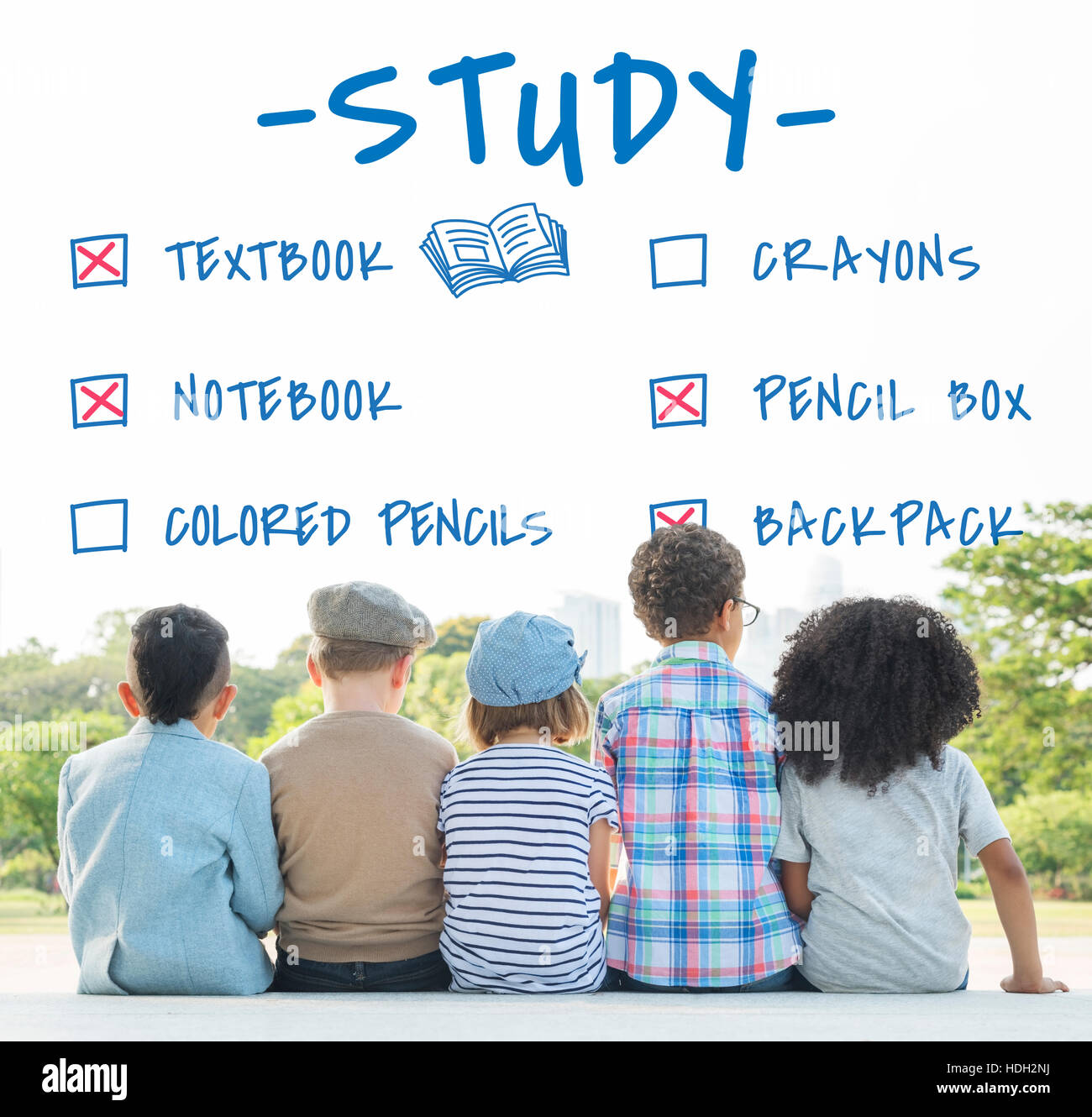 Education Study School Learning Concept Stock Photo - Alamy