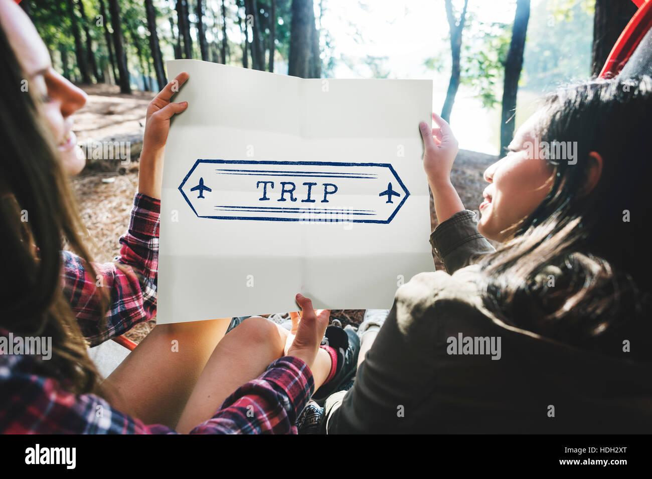 Journey Destination Explore Vacation Graphic Concept Stock Photo - Alamy