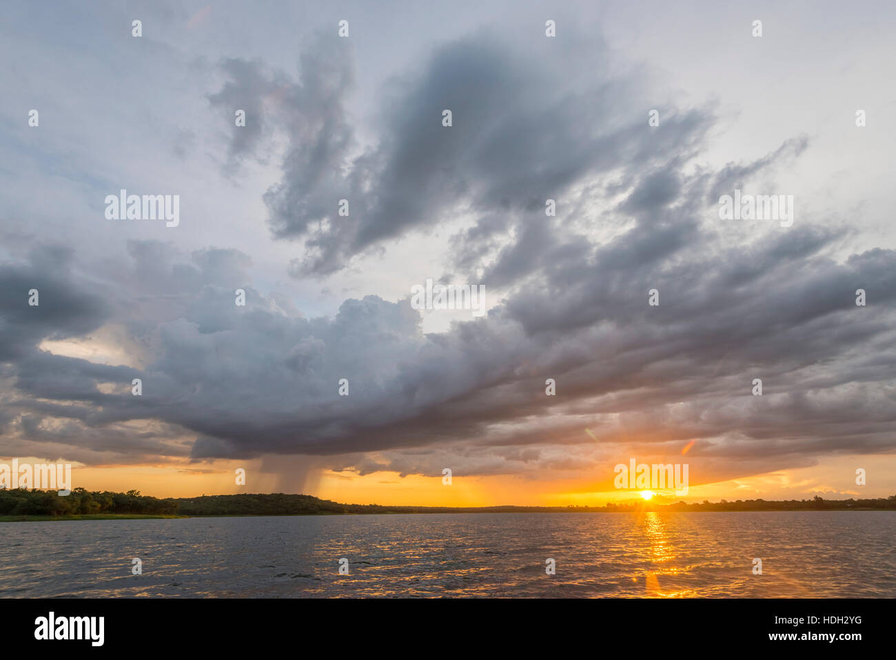 Stormy weather rain precipitation danger winds windy dramatic clouds ...