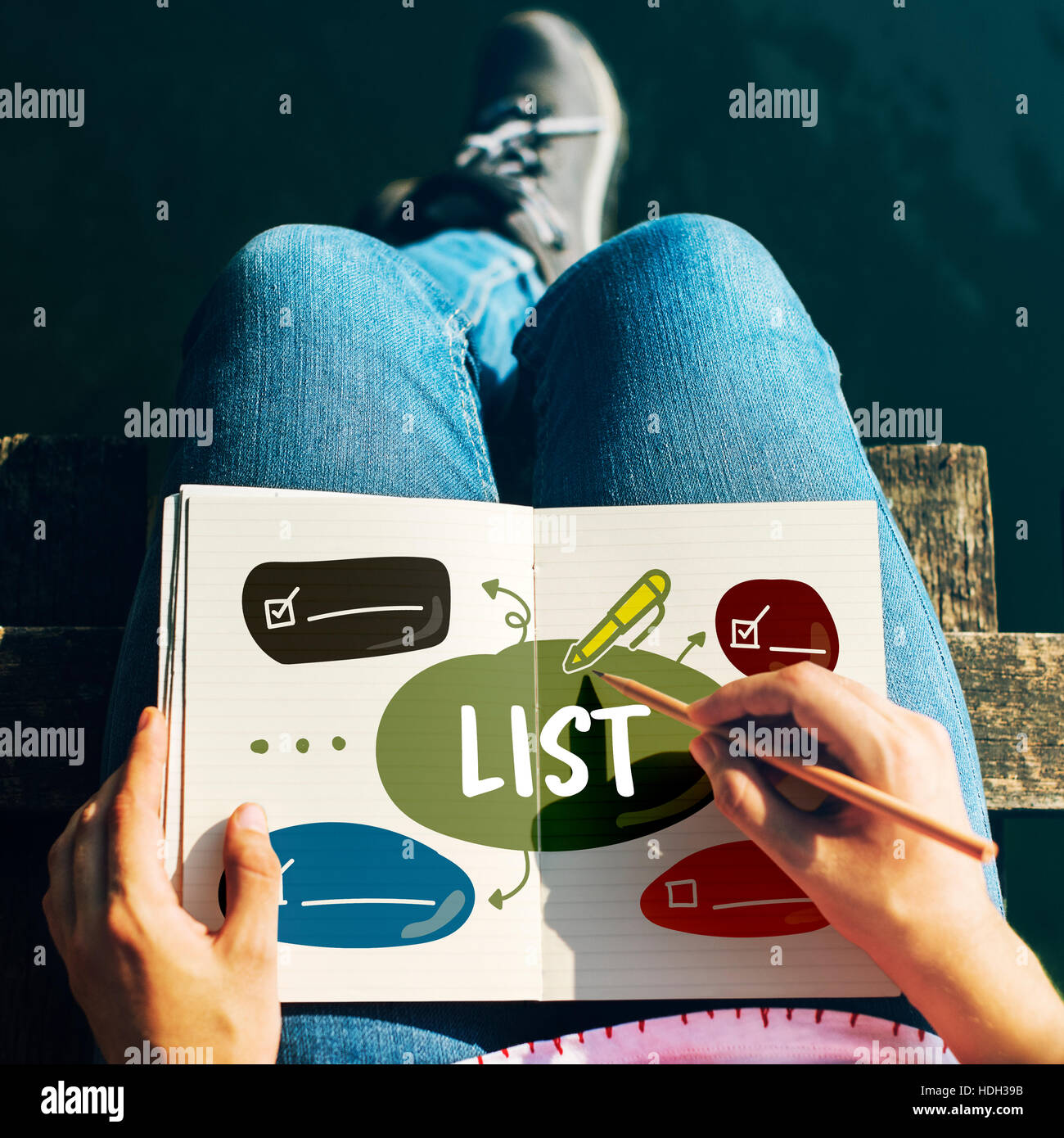 Plan Task Memo List Concept Stock Photo - Alamy