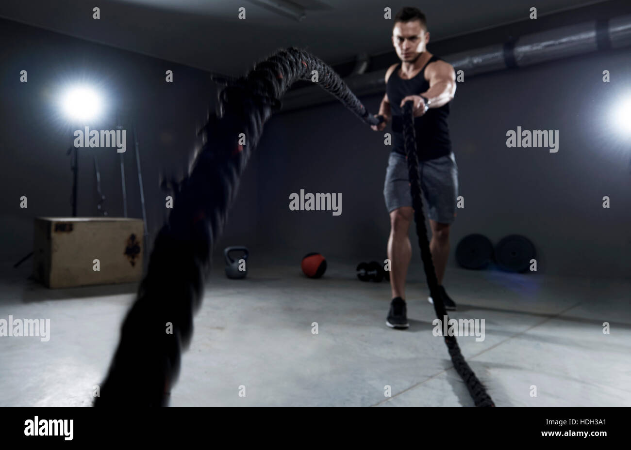 Muscle ropes hi-res stock photography and images - Alamy