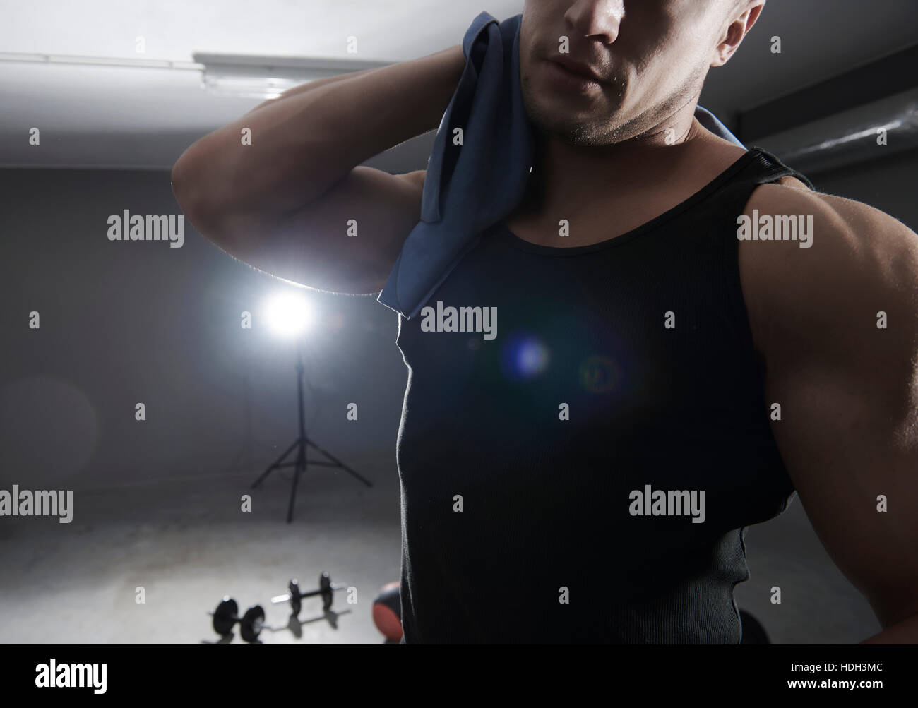 Time to finish the workout Stock Photo - Alamy