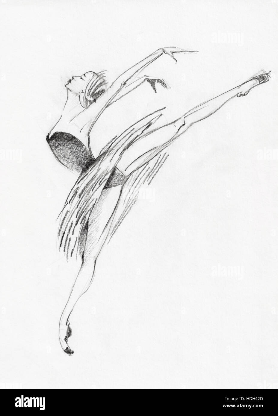 Sketch dancer hi-res stock photography and images - Alamy