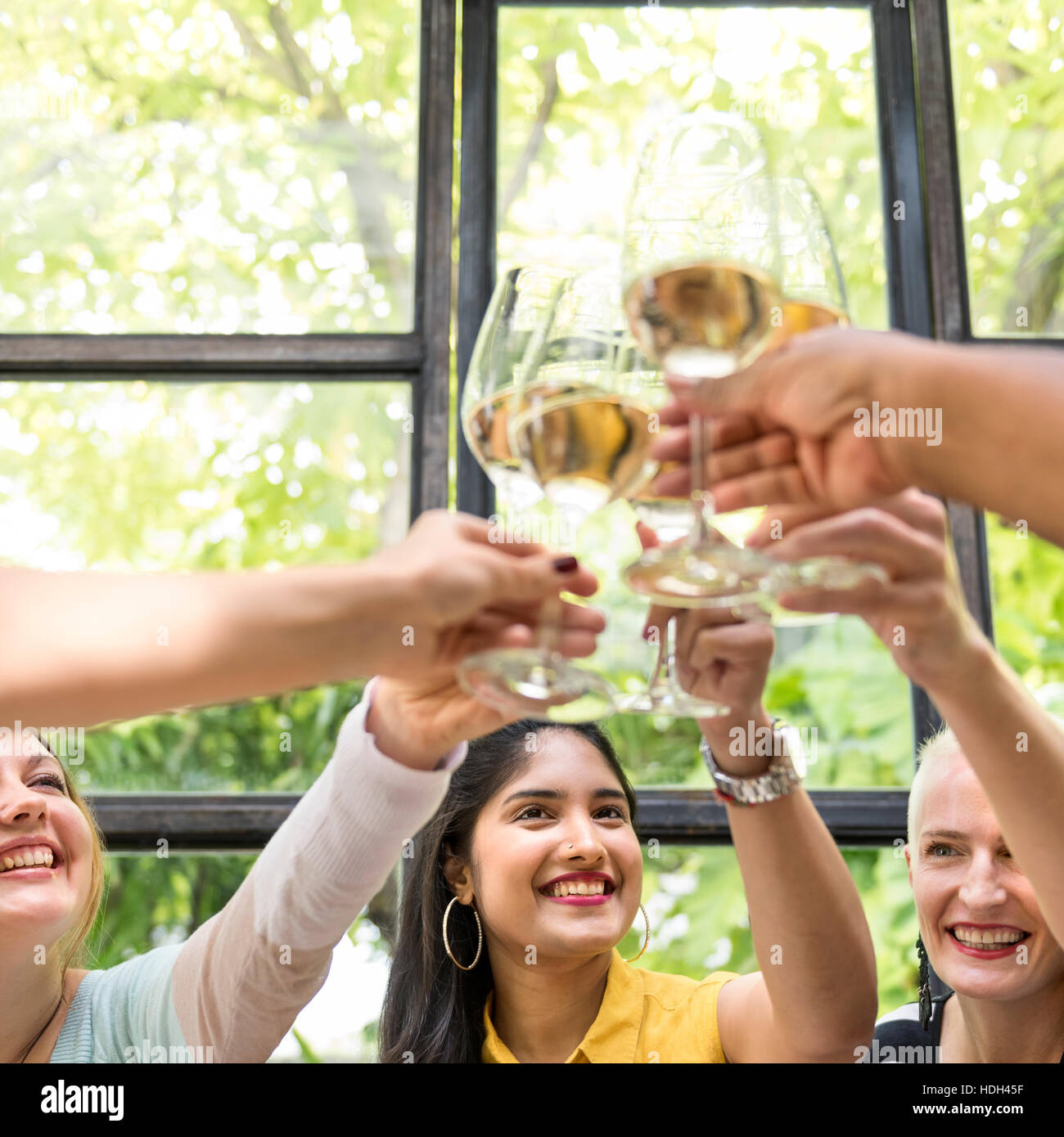 Women Communication Dinner Together Concept Stock Photo - Alamy