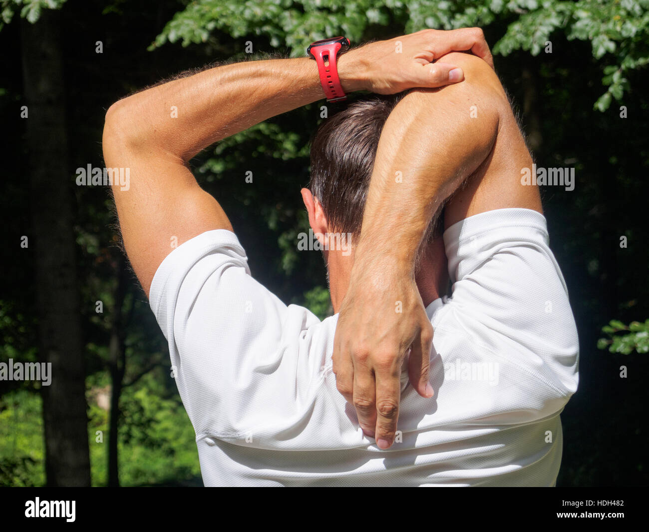 Man triceps bend hi-res stock photography and images - Alamy