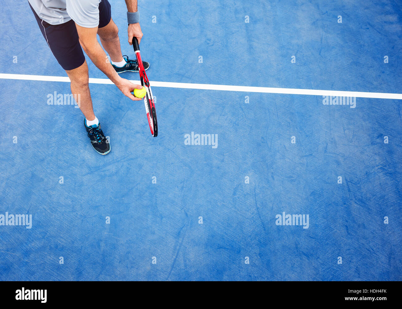 Tennis Sport Racket Racquet Athlete Match Concept Stock Photo - Alamy