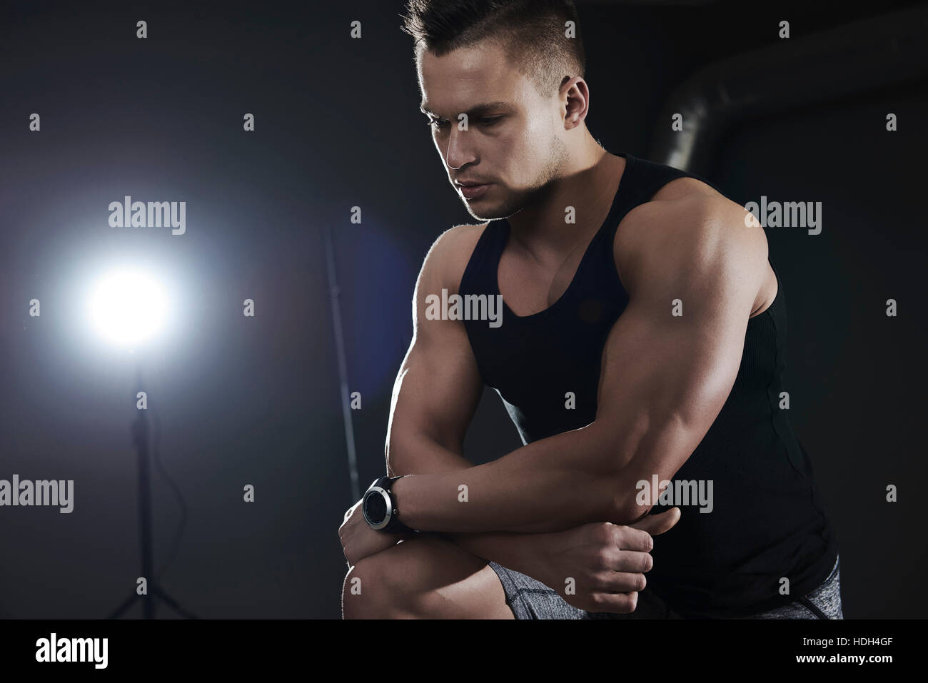 Muscle break hi-res stock photography and images - Alamy