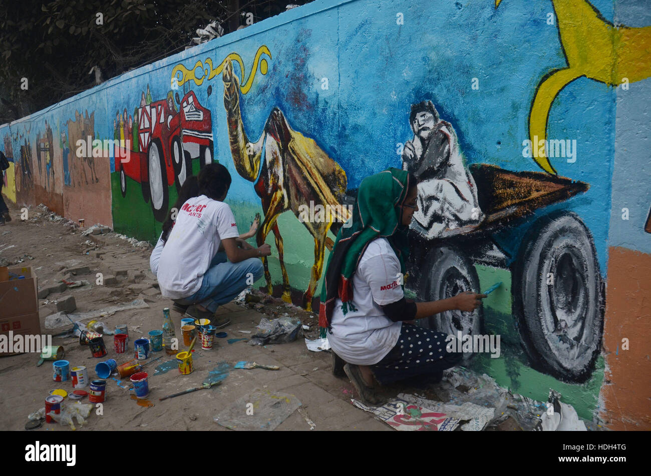 Street walls pakistan hi-res stock photography and images - Alamy