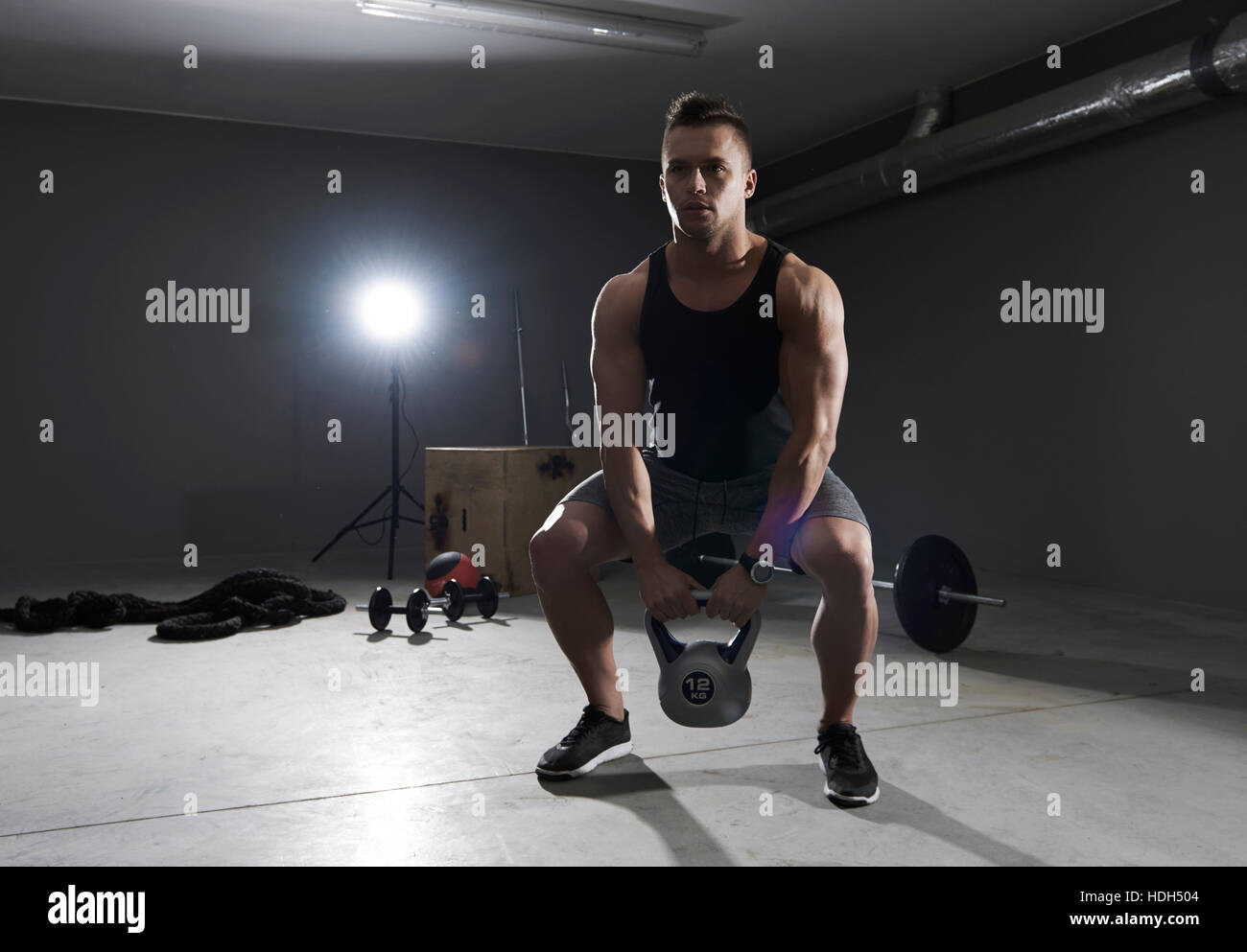 Physical workout exercise young human hi-res stock photography and ...