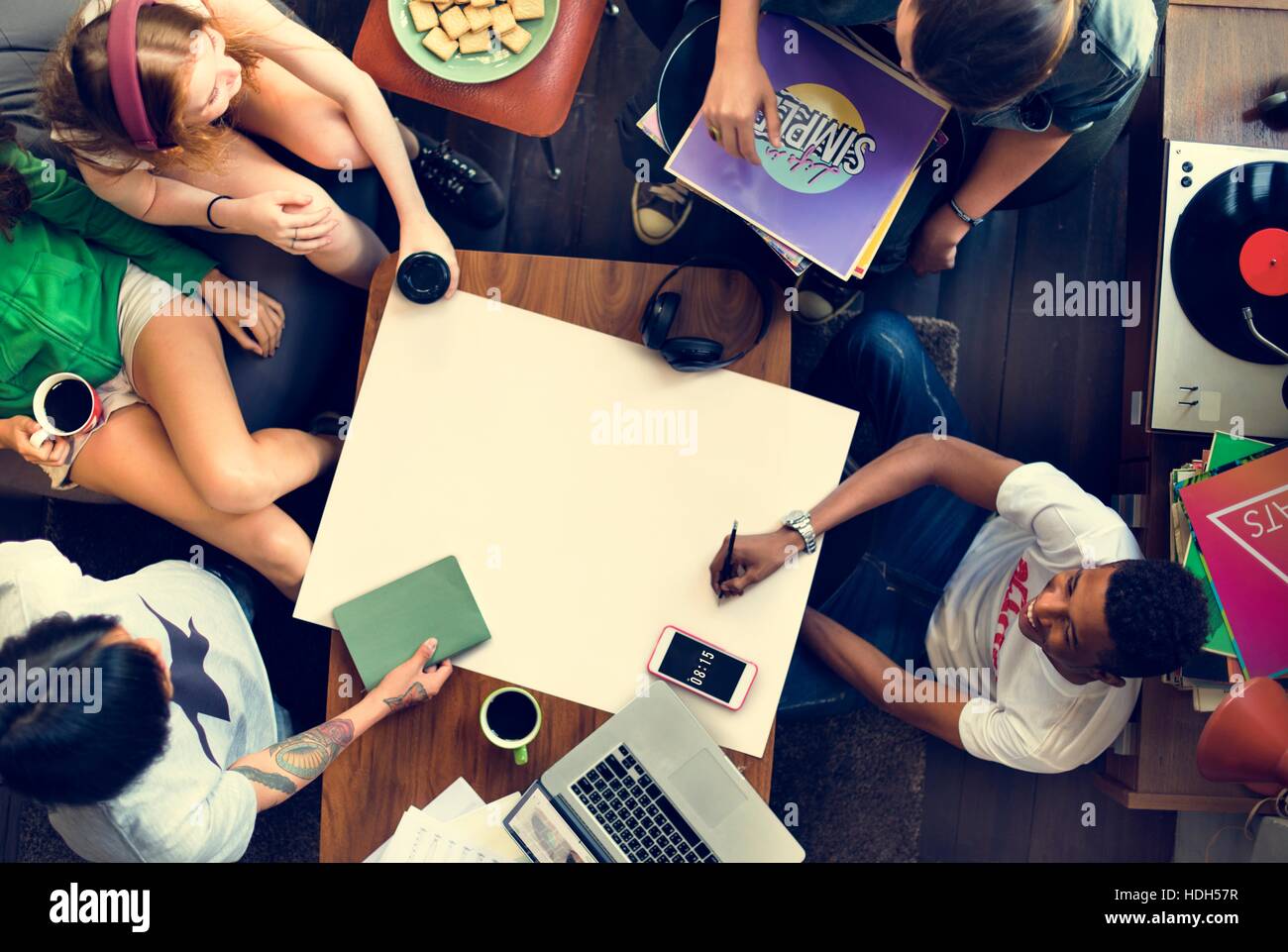 Teenagers Lifestyle Casual Culture Youth Style Concept Stock Photo - Alamy