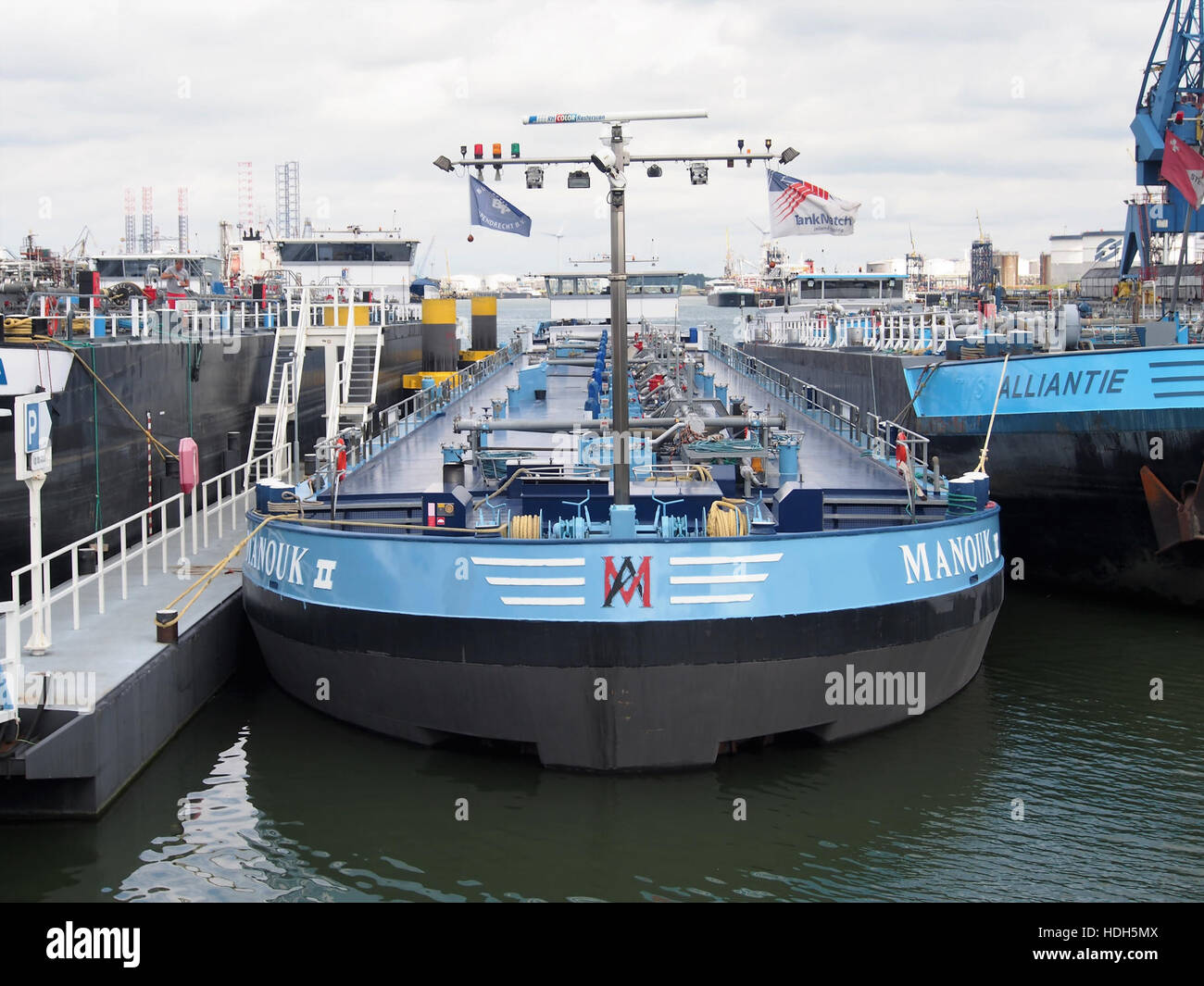 Manouk II, a 2008-built ship, is pictured in the Port of Rotterdam. The ...