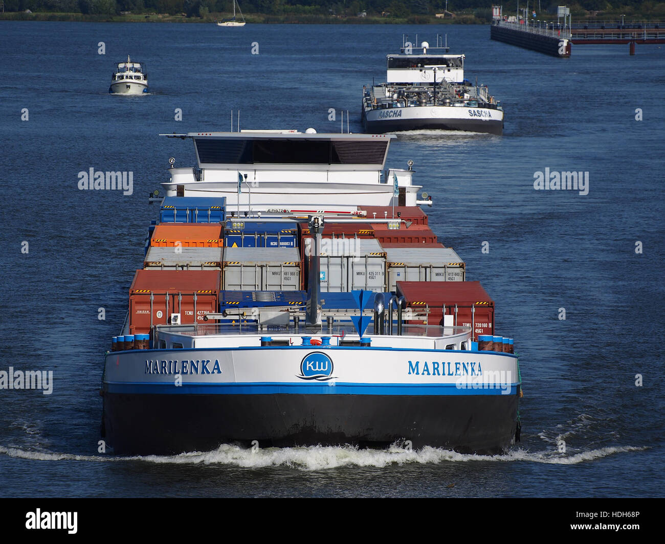 The Marilenka, a 2007-built vessel with ENI number 02329473, is ...