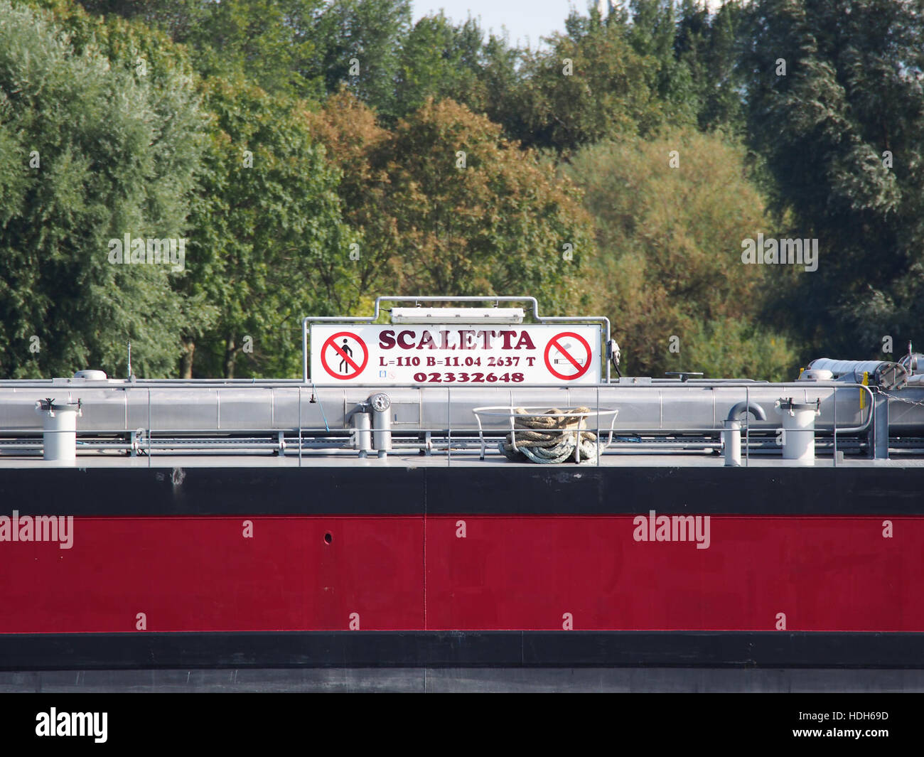 The Scaletta, a 2009 vessel with ENI number 02332648, is pictured ...