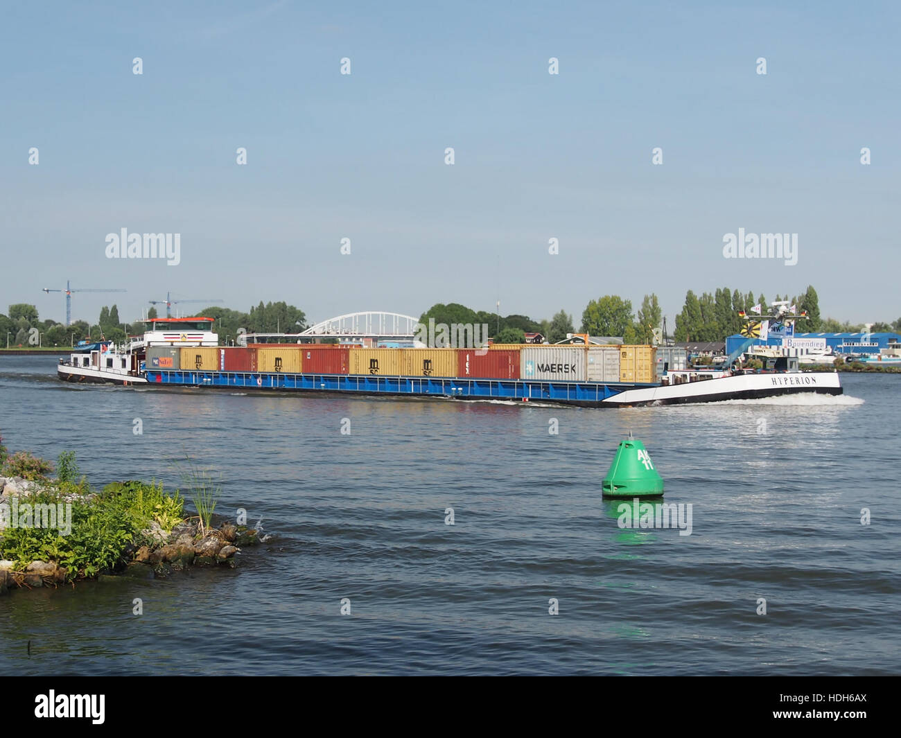 The ship 'Hyperion' (1972), with ENI number 02204724, is shown ...
