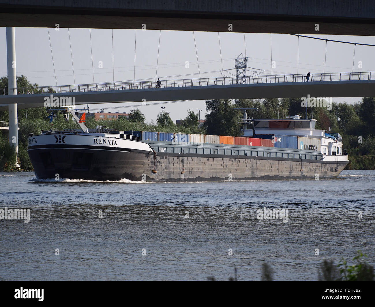 The Renata, a 2007-built vessel with ENI 02328798, is seen navigating ...