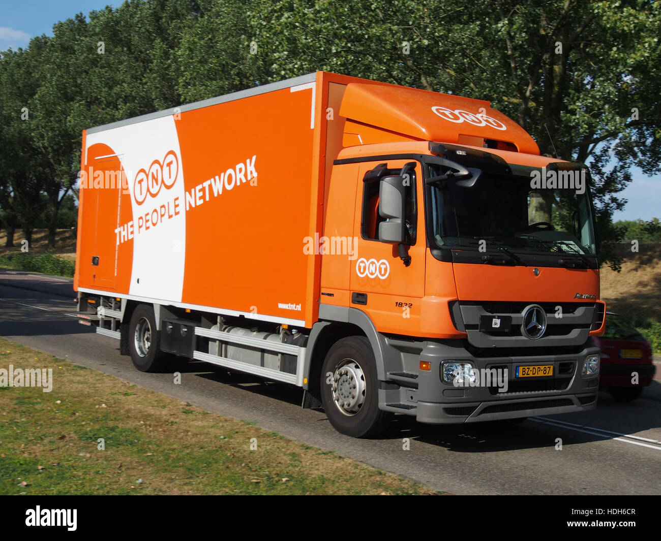 A photograph of large transport trucks used for heavy-duty ...