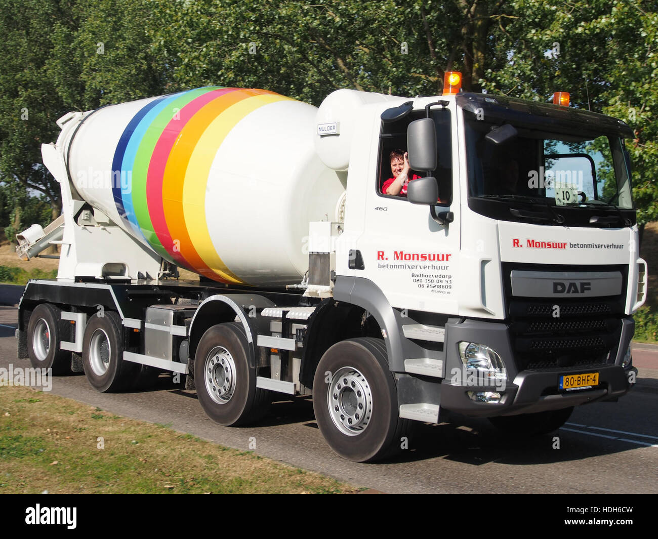 This image shows large transport trucks, commonly used for transporting ...