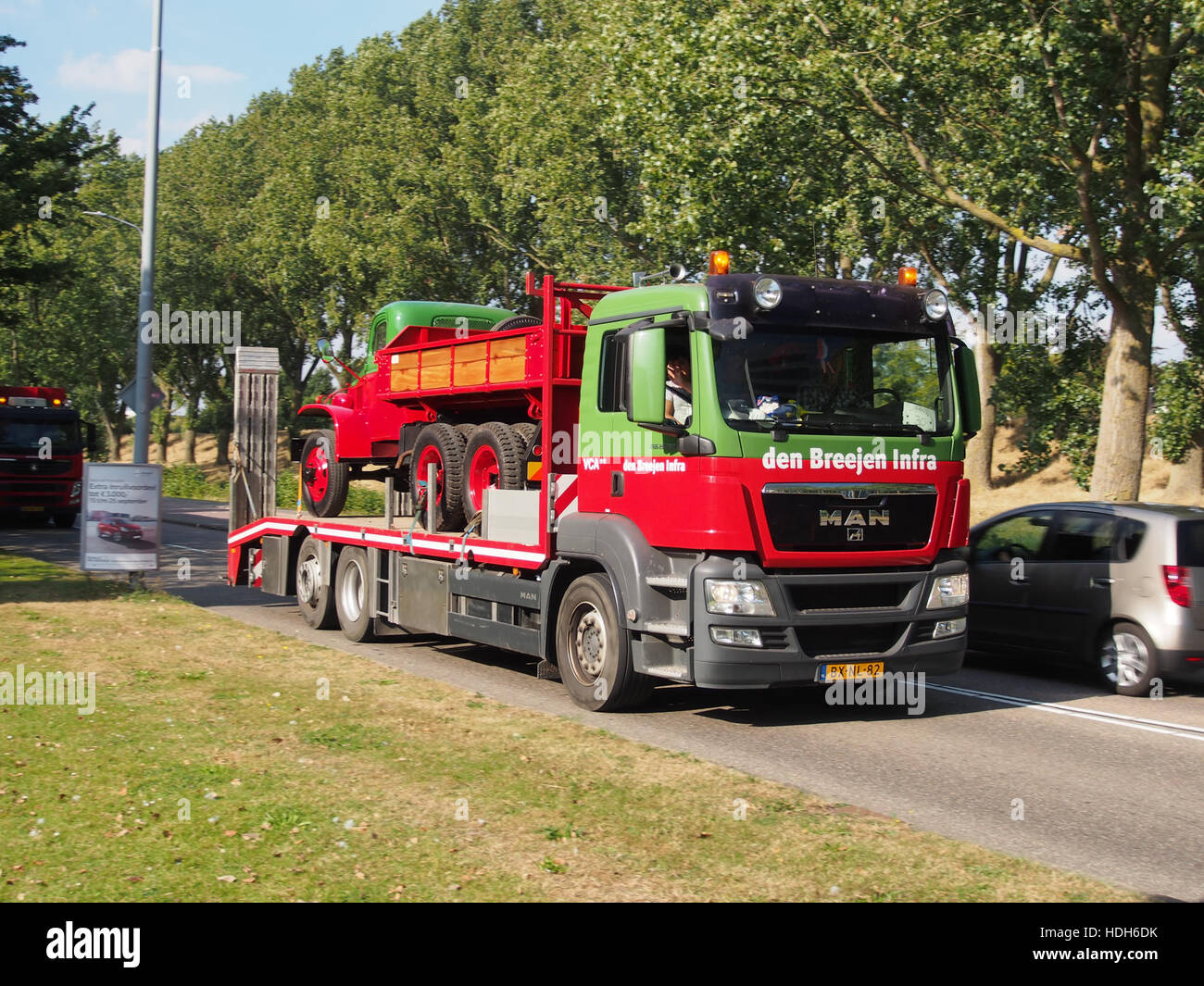 Large transport trucks are vital for transporting goods over long ...