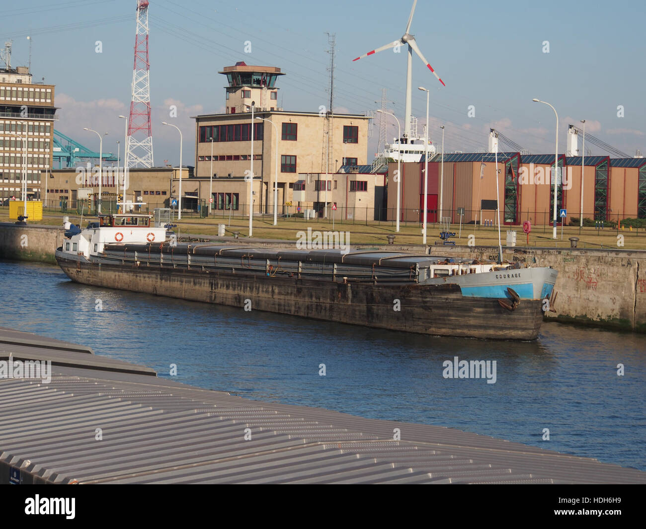 The ship 'Courage' (1962), identified by its ENI number 02311152, is ...