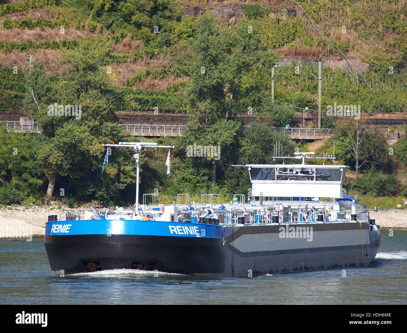 The *Reinie*, a 2012 vessel identified by ENI 02335106, is seen ...