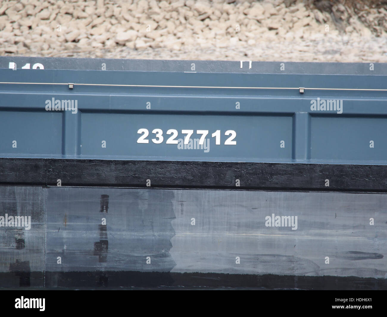 A ship on the Rhine River, navigating the scenic waterway that flows ...