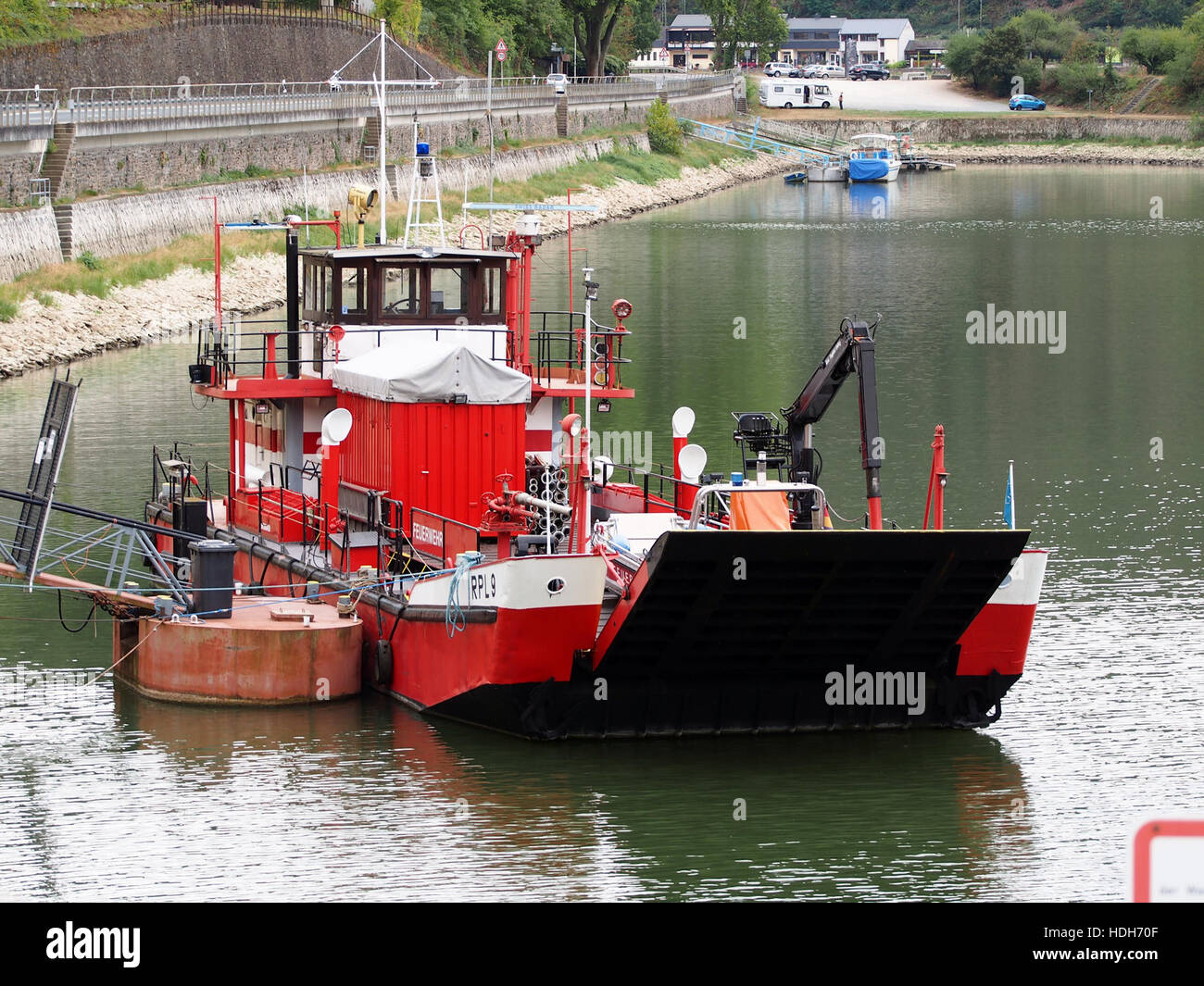 A photograph of a ship on the Rhine River, showcasing the vessel's ...