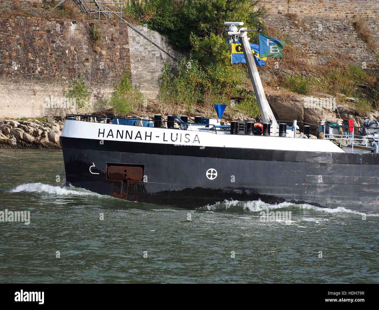 Hanna-Luisa (ship, 2012) ENI 04810510 on the Rhine at Oberwesel pic4 ...