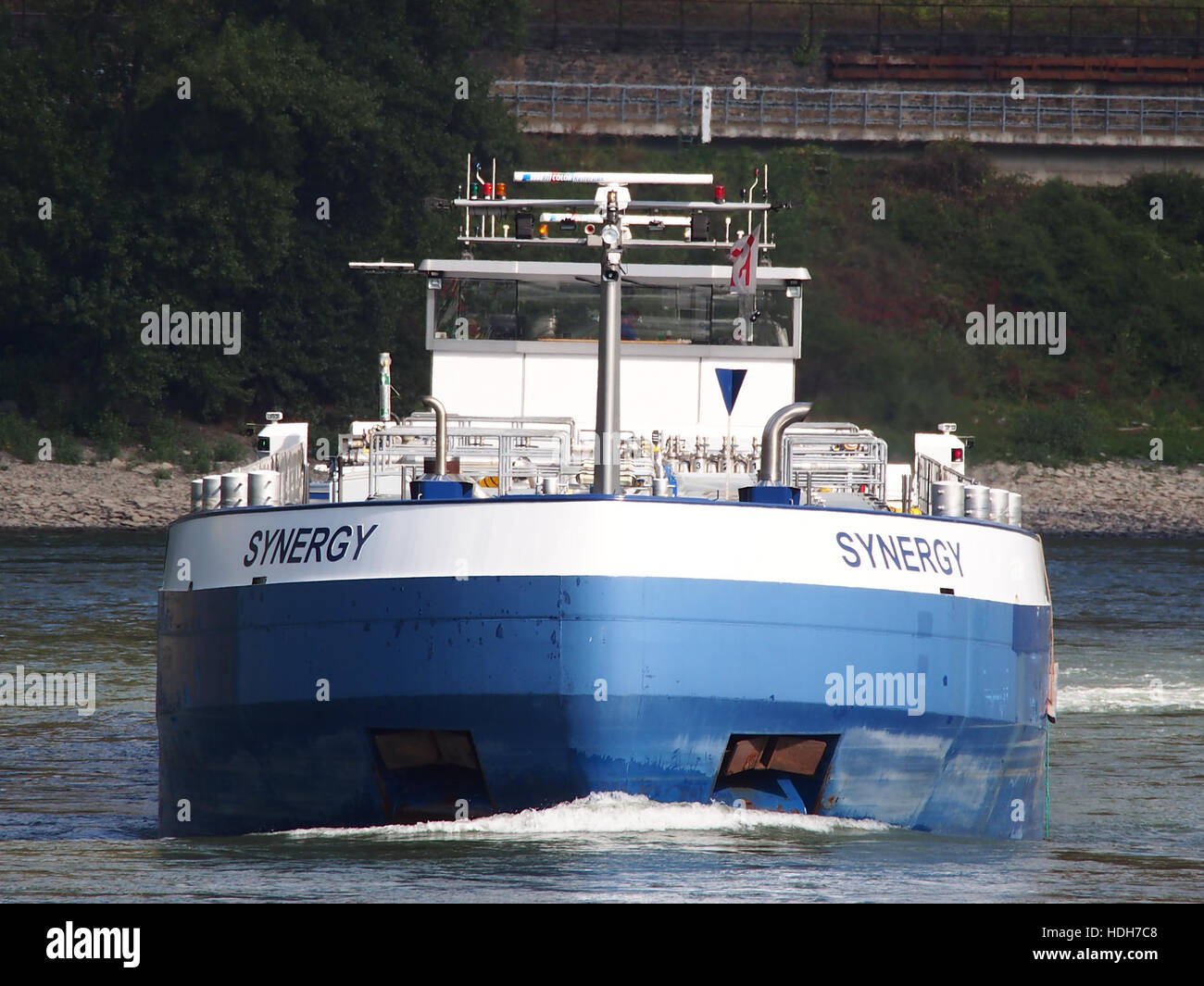 The ship Synergy, registered under ENI number 02334023, is pictured on ...