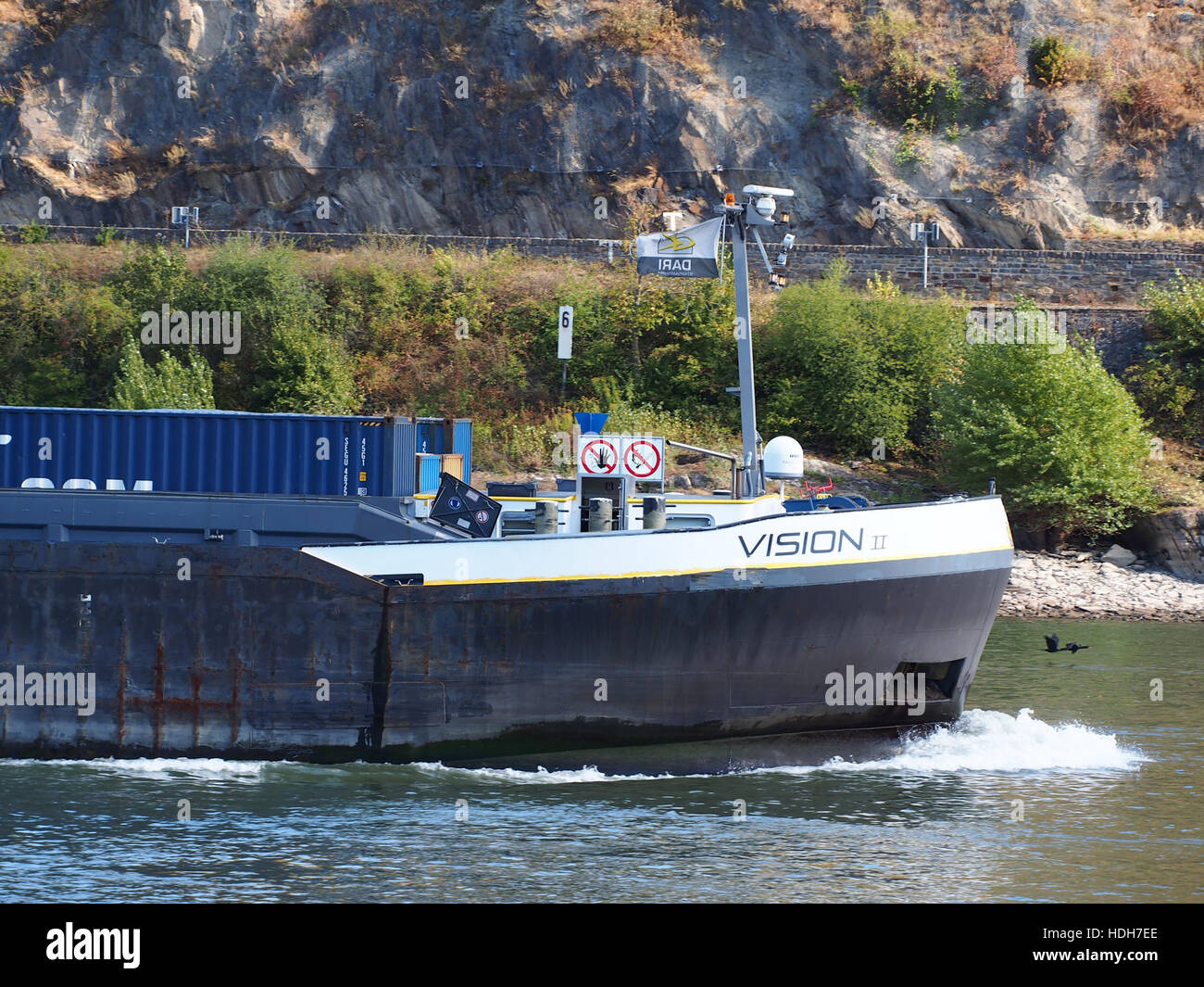 The ships Vision (2000) and Vision II (2004), both identified by their ...