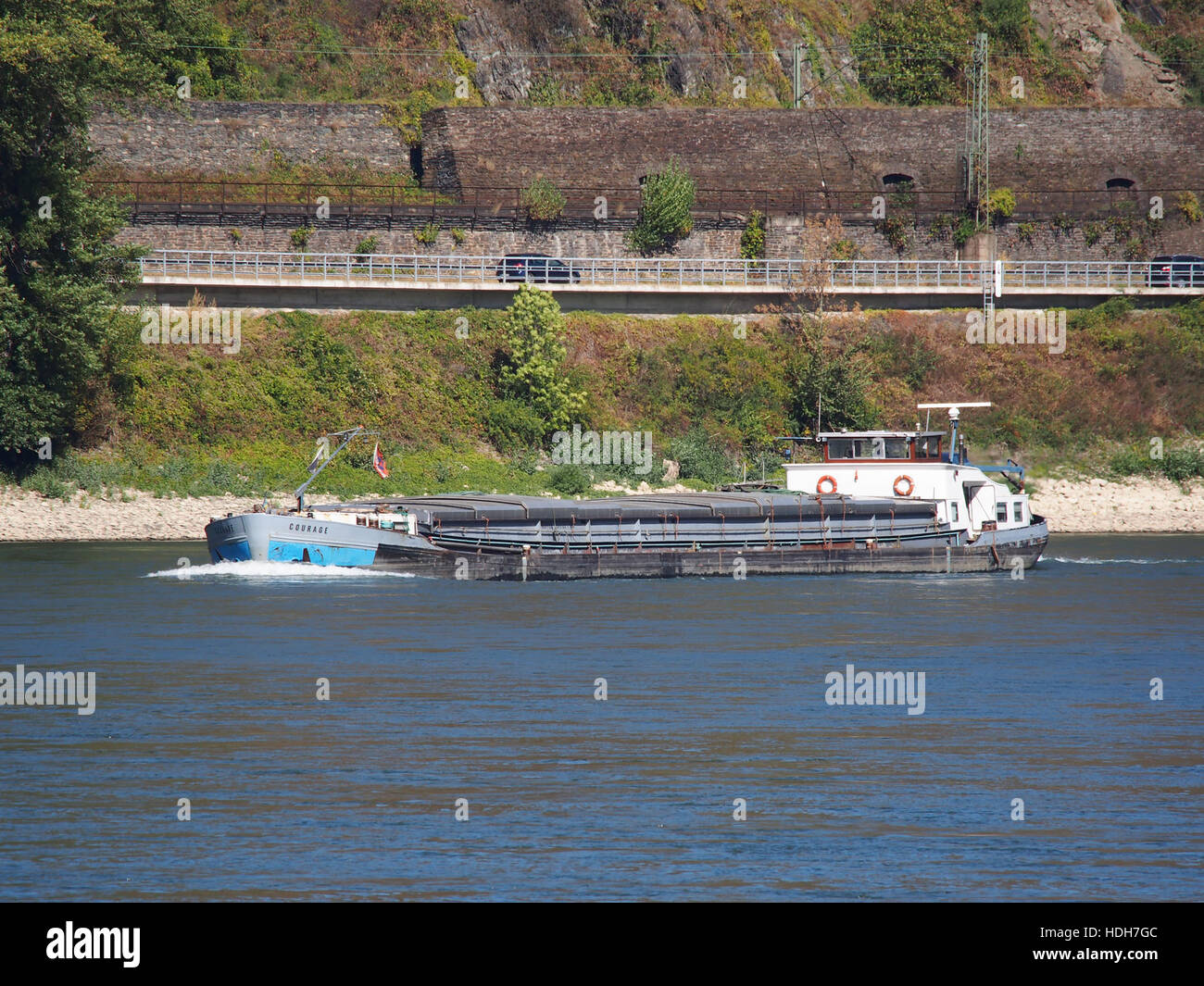 The ship 'Courage' (1962), identified by the ENI number 02311152, is ...