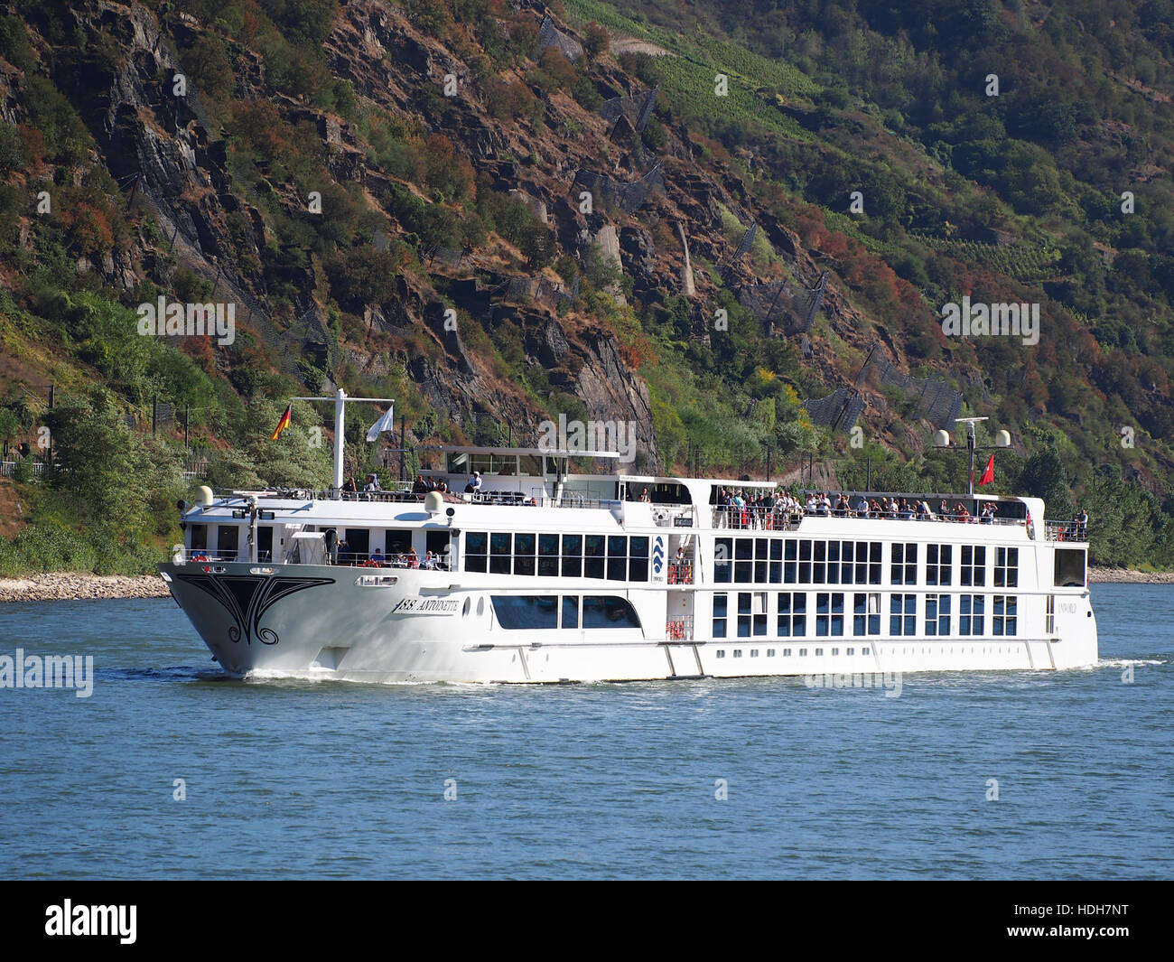 The S.S. Antoinette, a modern luxury river cruise ship built in 2011 ...