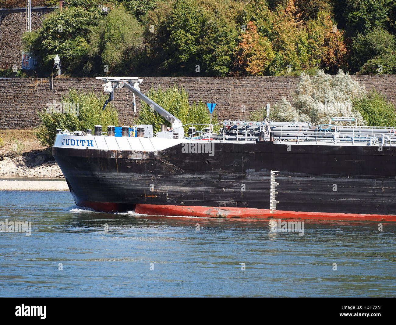 The ship Judith, identified by its ENI number 04811280, is shown ...