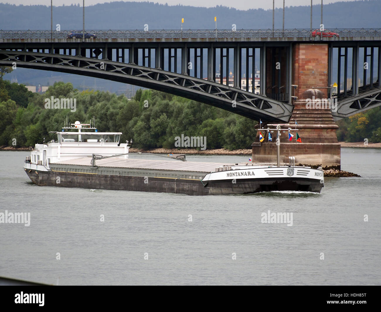 The Montanara, a ship registered with the ENI number 02331045, is seen ...