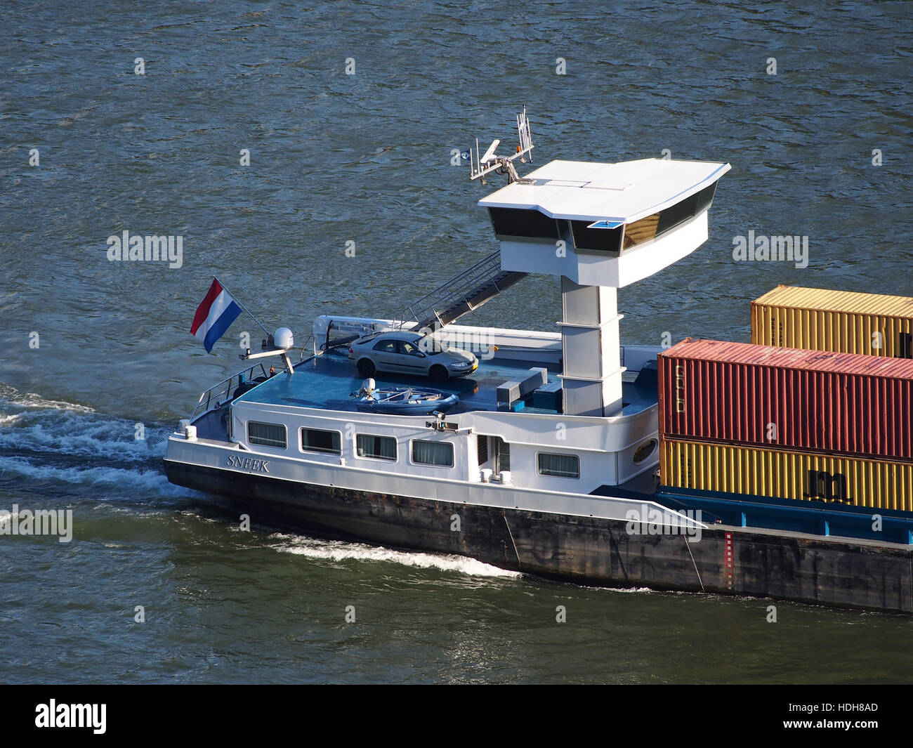 Photograph of the ships Sjouwer (ENI 02332229) and Sjouwer I (ENI ...