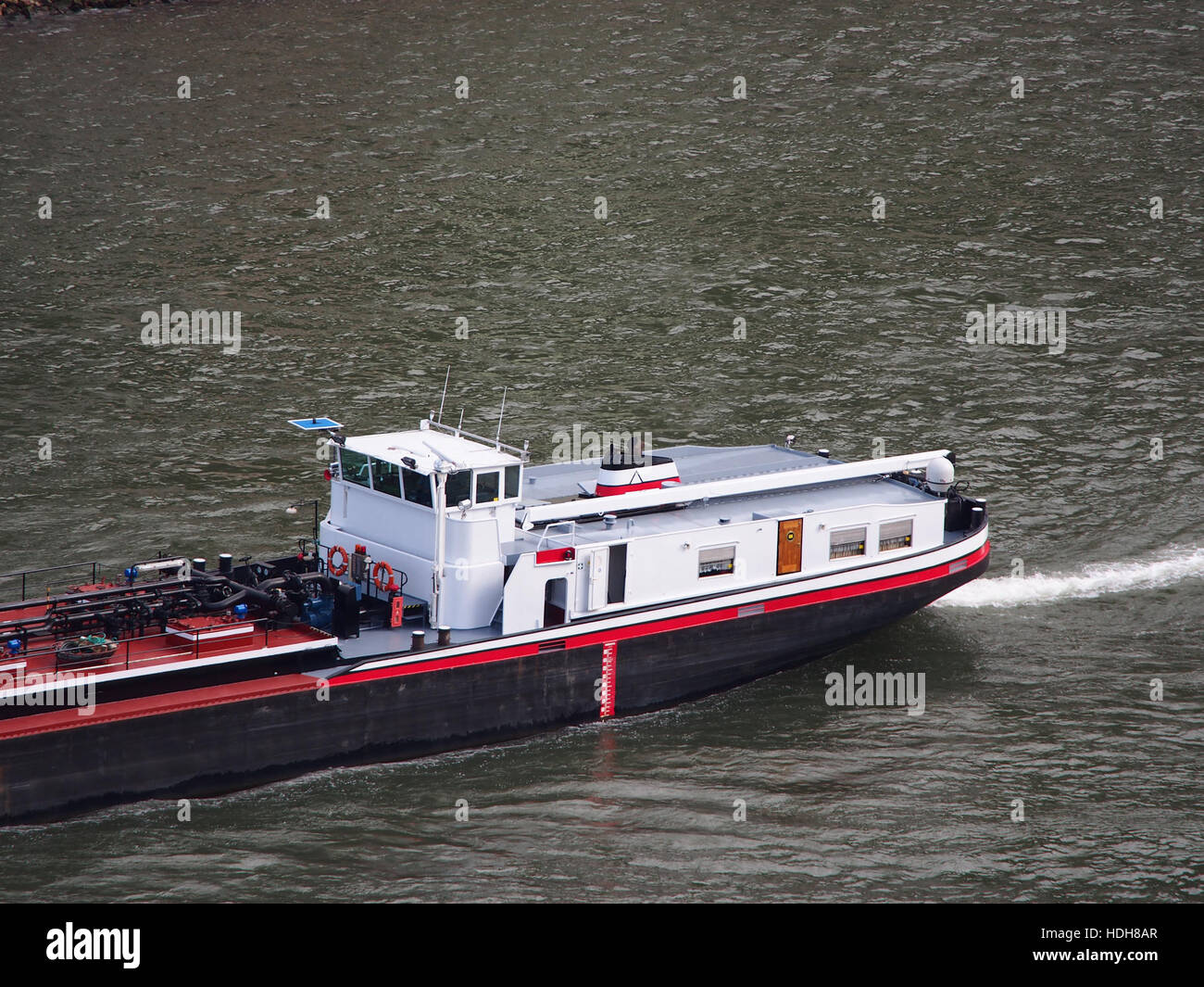 Partner (ship, 1974) ENI 02325307 on the Rhine at Sankt Goar pic2 Stock ...