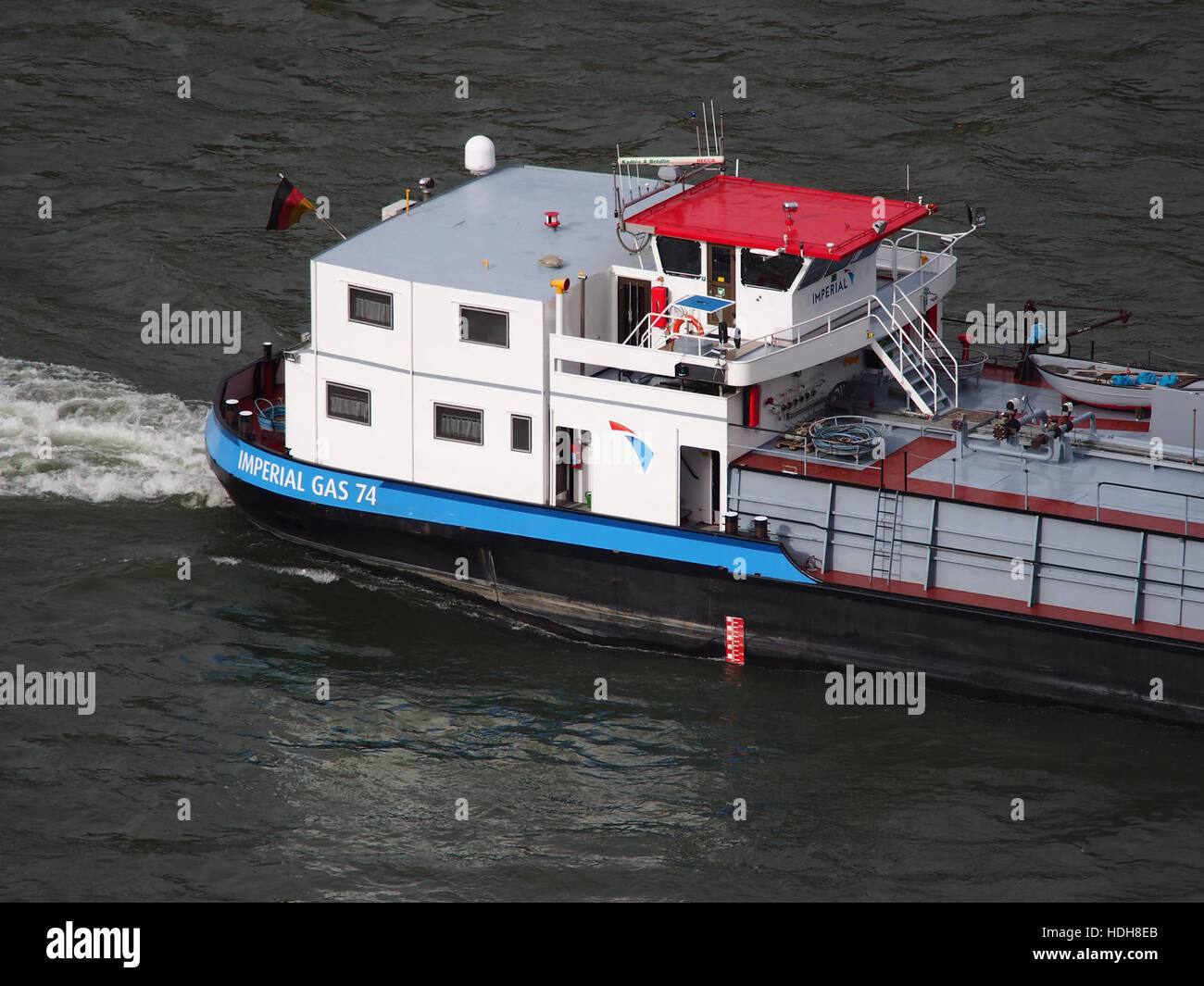 The image of the Imperial Gas 74 ship, taken in 1970, shows the vessel ...