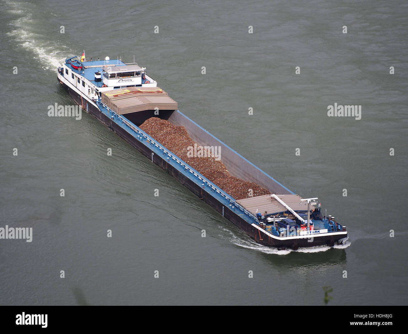 The ship Stark (1978), identified by ENI 02324699, is pictured on the ...
