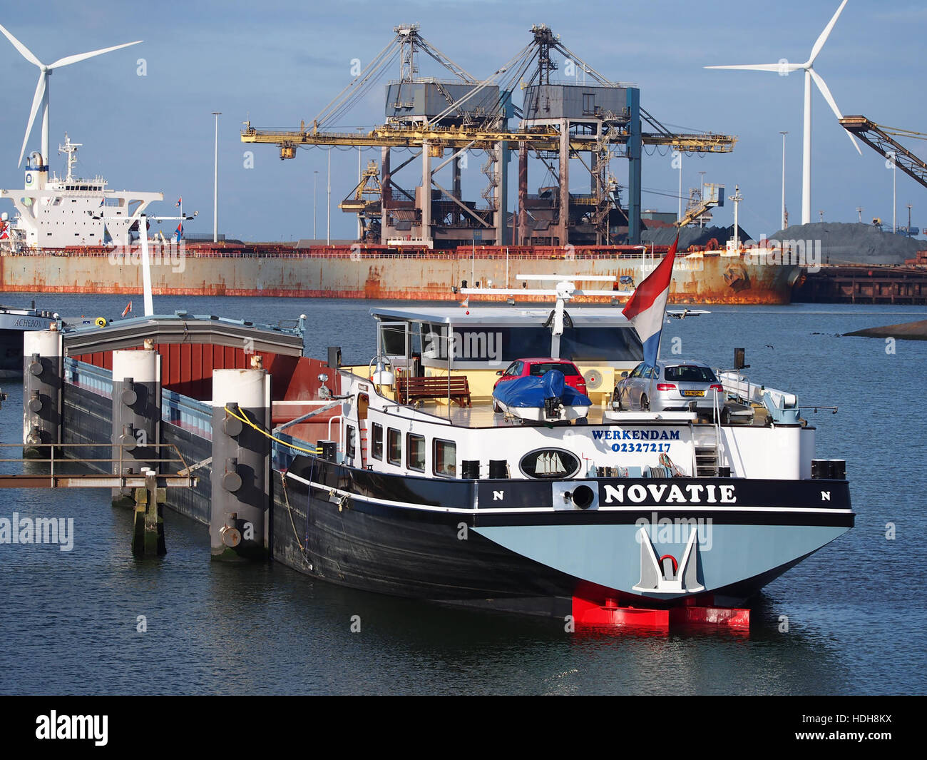 The Novatie, a ship identified by ENI number 02327217, was photographed ...