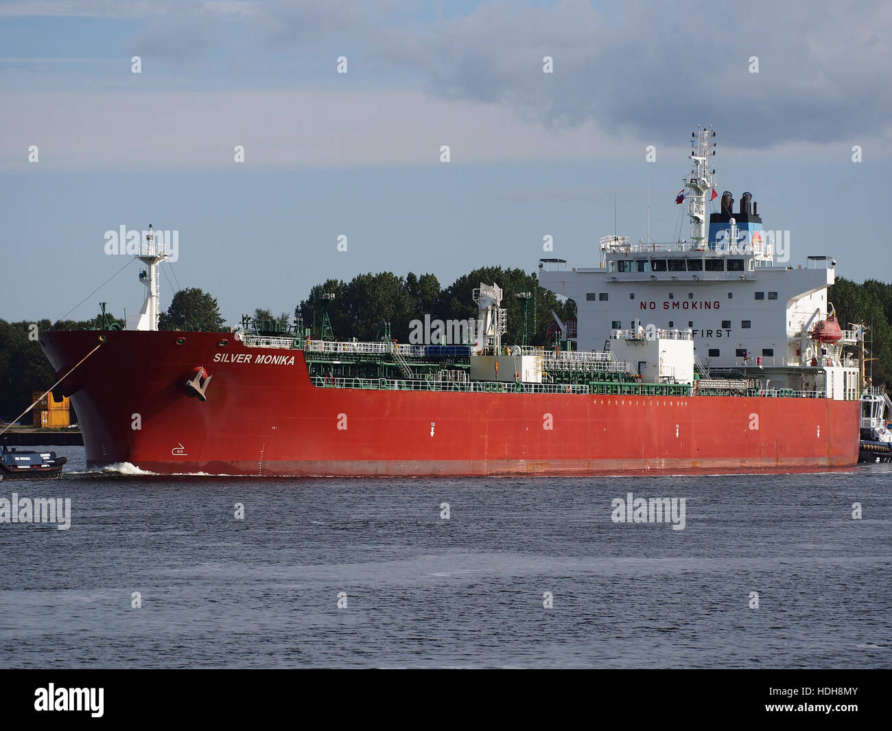 The Silver Monika is a modern vessel built in 2014, with IMO number ...