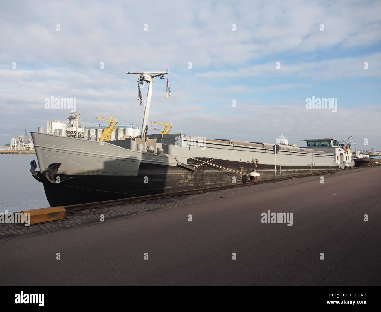The ship 'Pikkolo', built in 1956, is shown docked in the Port of ...