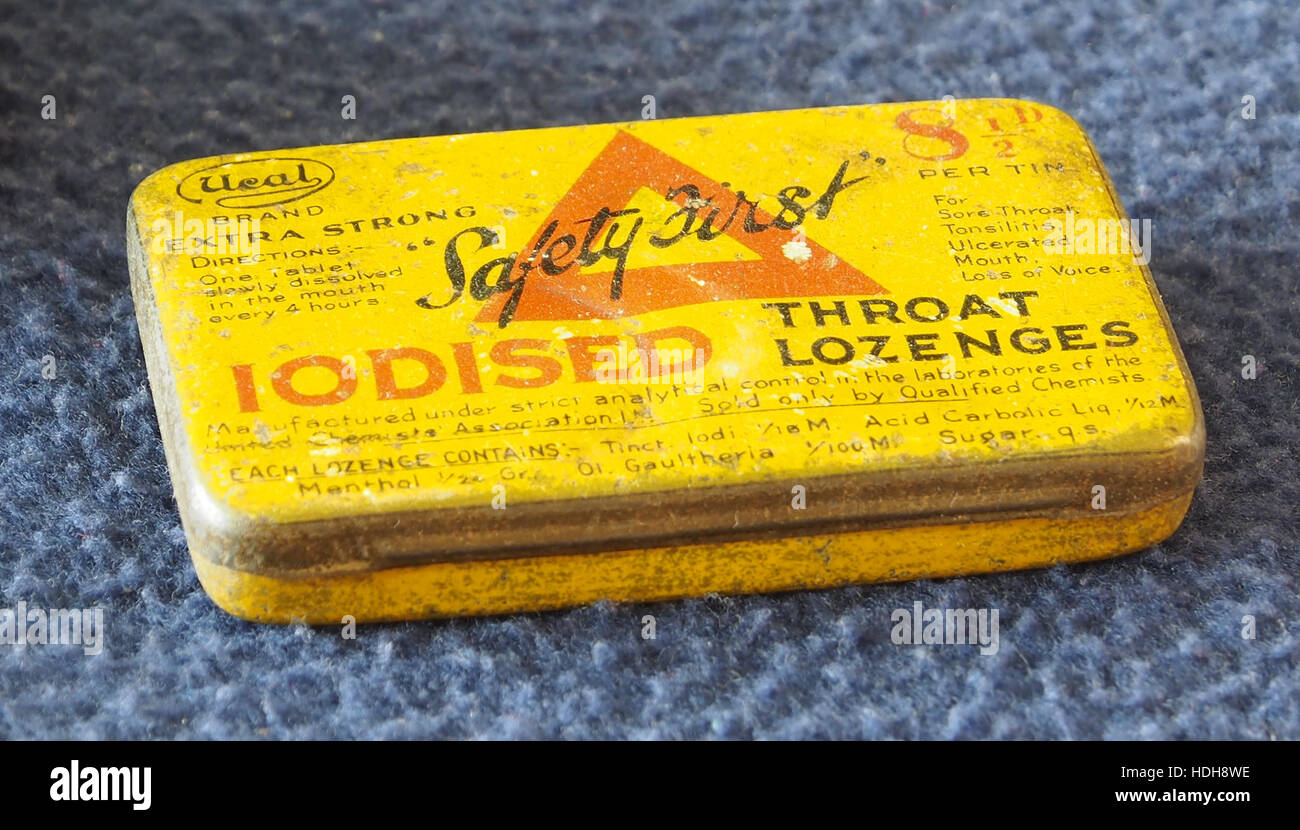 Throat lozenges hi-res stock photography and images - Alamy