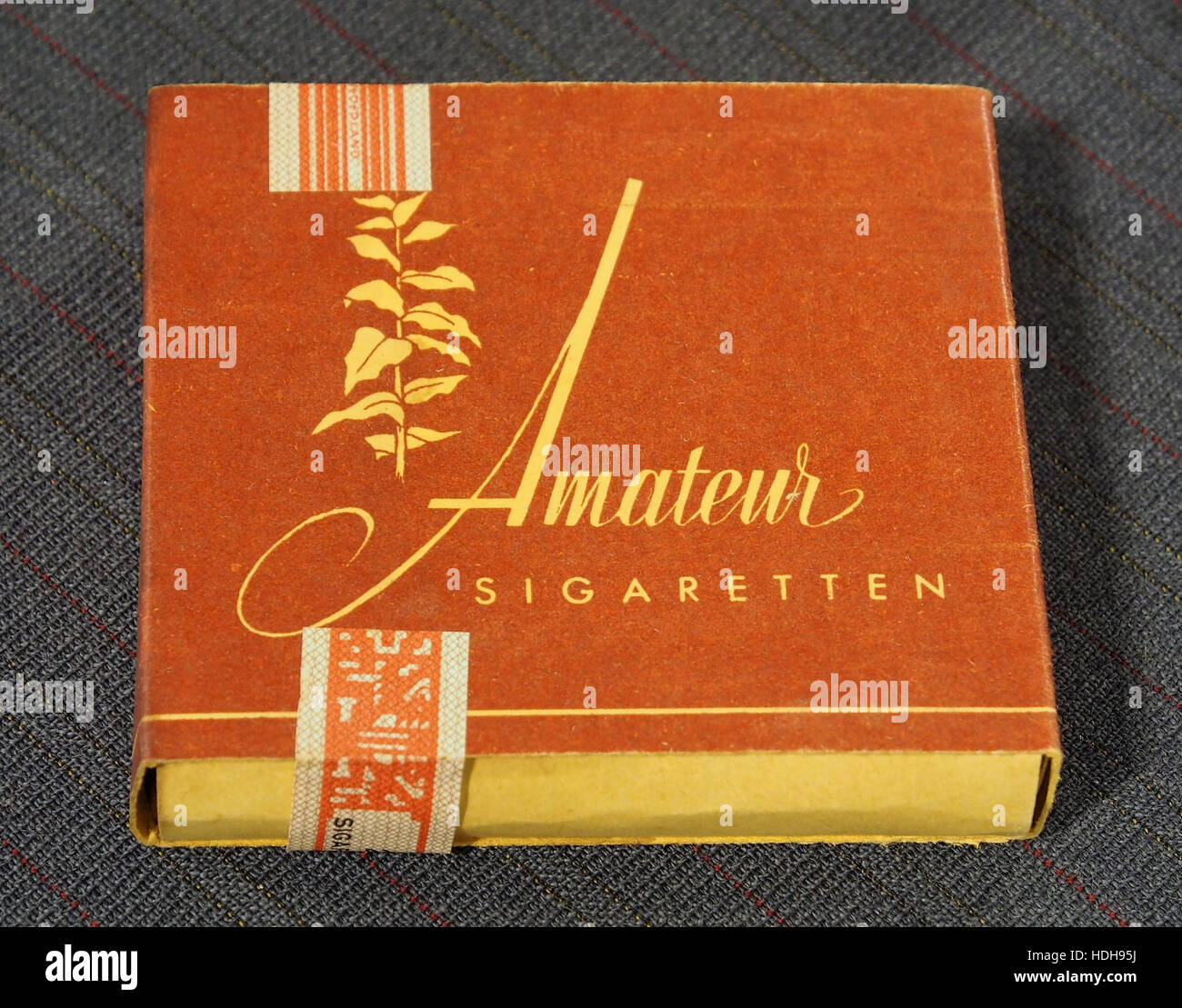 A vintage photograph featuring the packaging of 'Amateur' brand ...
