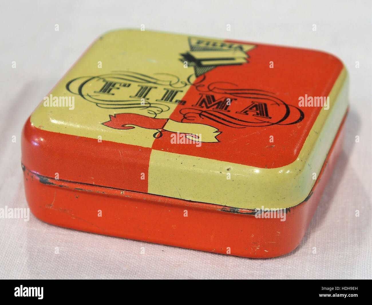 This image captures the nostalgic design of a Filma blikje (film ...