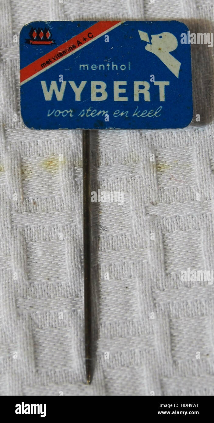 Wybert reclame speltje Stock Photo - Alamy