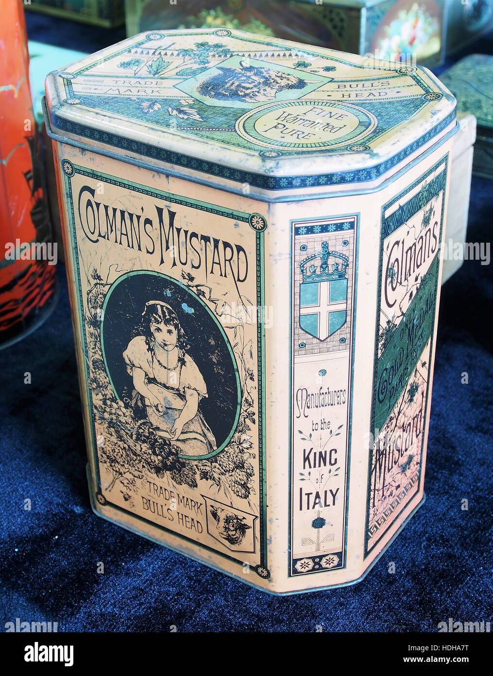 Colmans mustard tin hi-res stock photography and images - Alamy