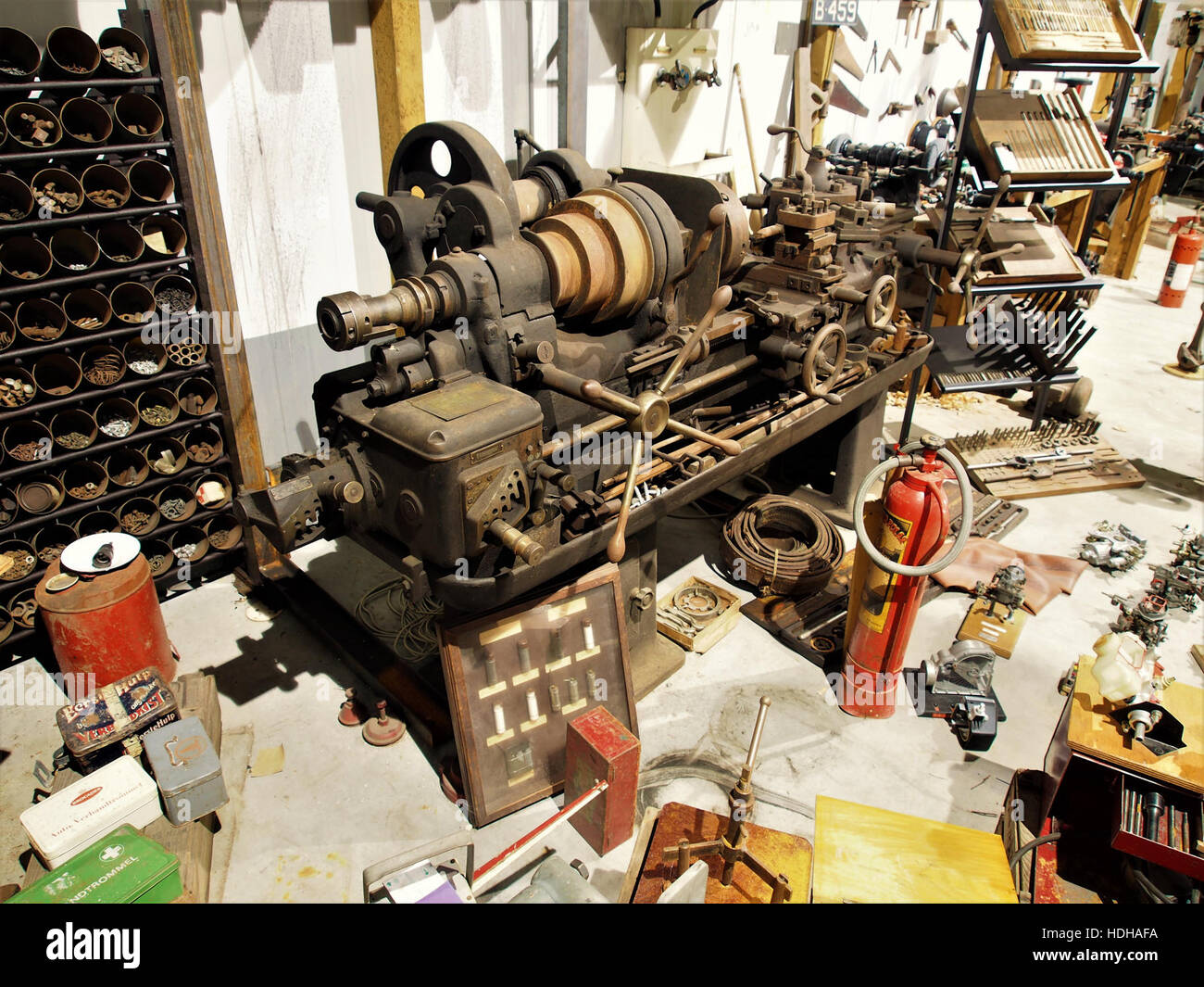 The Draaibank, housed in the Ford Museum, is a historic Dutch machine ...
