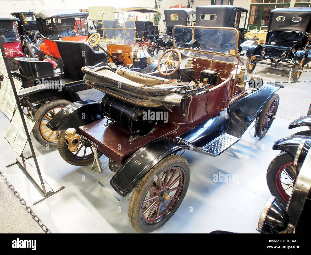 A 1912 Ford Torpedo Runabout, featuring a 4-cylinder, 24 horsepower ...